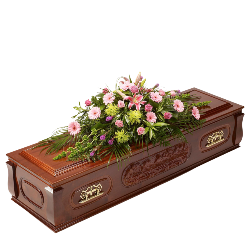 Classic Selection Casket Spray - Funeral and Sympathy Floral Tributes ...