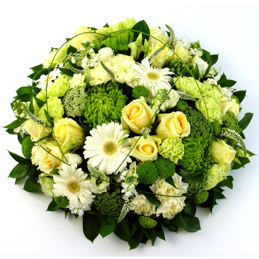 Luxury Funeral Posy 9" | Robinson's Flowers | Sympathy Flowers