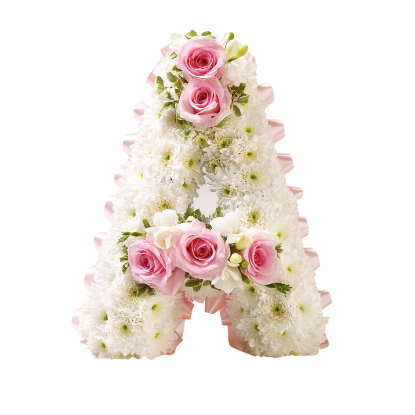 Lettering Tribute - Massed Style - Funeral and Sympathy Floral Tributes ...