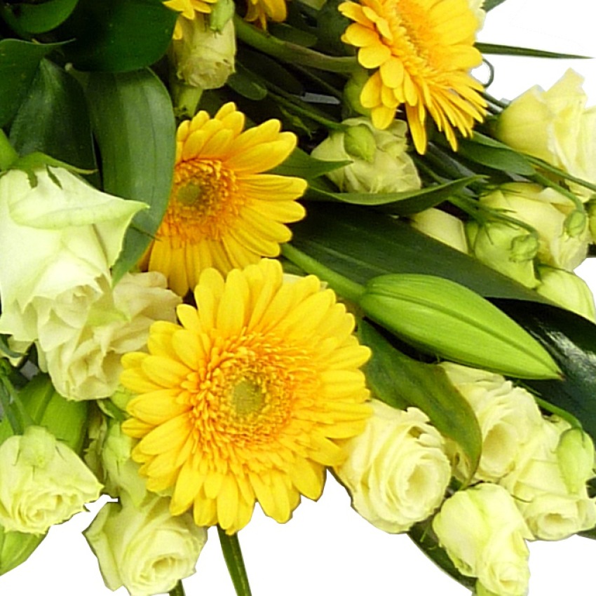 Classic Mixed Flower Sheaf | Robinson's Flowers | Sympathy Flowers